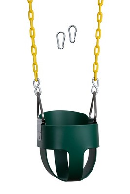 New Bounce Toddler/baby Bucket Swing Seat - High Back Rust-proof Swing ...