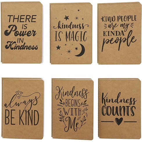 Paper Junkie 12-pack Kraft Notebook Bulk, Motivational Travel Journal ...