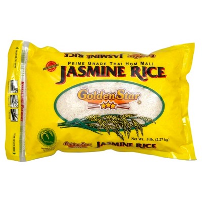 Golden Star Rice Jasmine Prime Grade Thai Hom Mali - 20lb : Target