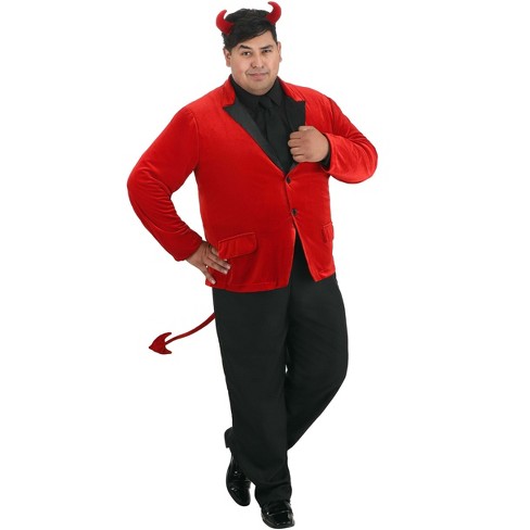 Halloweencostumes.com 4x Men Men's Plus Size Dashing Devil Costume ...