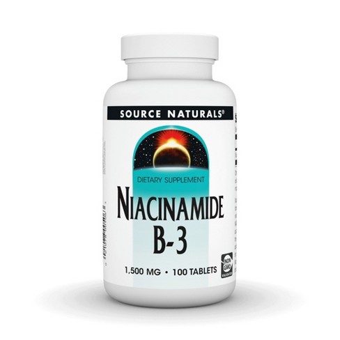 Niacinamide 1500mg By Source Naturals, Inc. - 100 Tablet : Target