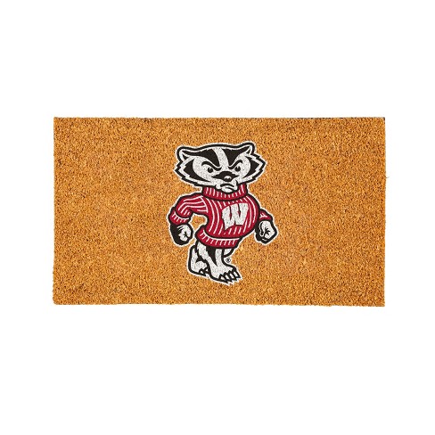 Coir Mat, 16"x28", University Of Wisconsin-madison : Target