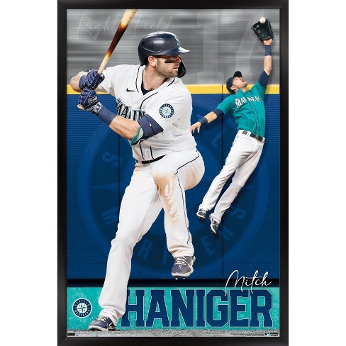 Trends International Mlb Seattle Mariners - Mitch Haniger 22 Framed ...
