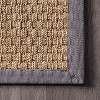 Nuloom Hesse Checker Weave Seagrass Area Rug : Target