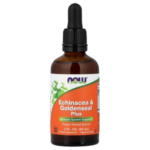 NOW Foods Echinacea & Goldenseal Plus, 2 fl oz (59 ml) : Target