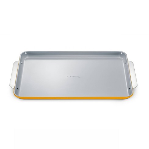 Caraway Home 18" Nonstick Ceramic Baking Sheet Marigold : Target