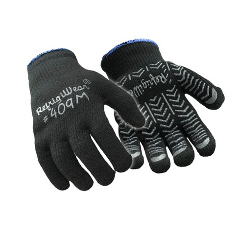 Refrigiwear Palm Coated Herringbone Grip Knit Work Gloves, Pack Of 12 ...