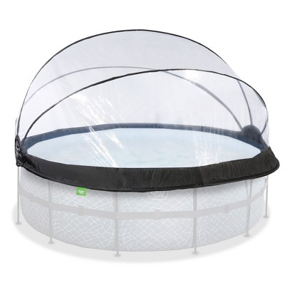 Exit Toys 12 Foot Round Multifunctional All Weather Cover Pool Dome ...