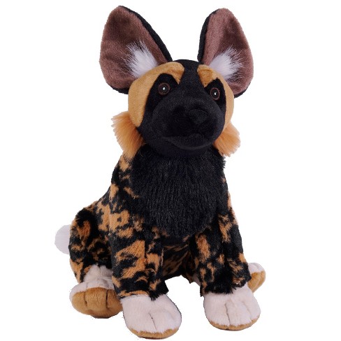 Wild Republic Cuddlekins Eco African Wild Dog Stuffed Animal, 12 Inches ...