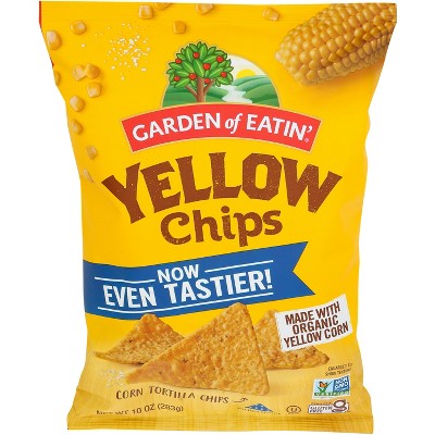 Garden Of Eatin' Tortilla Chips Yellow Corn - Case Of 12 - 10 Oz : Target
