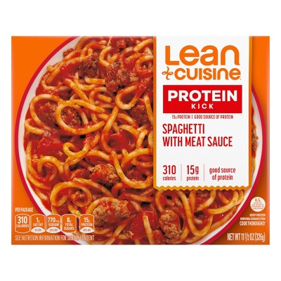 Lean Cuisine Protein Kick Frozen Spaghetti With Meat Sauce - 11.5oz ...