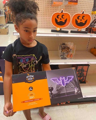 Target Hyde and EEK Neon Bat LED Flapping Wings Motion Light Decor ...