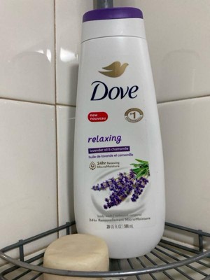 Dove Relax Body Wash Pump - Lavender & Chamomile 24hr Lotion-Soft Skin ...