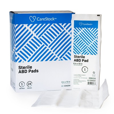 Mckesson Abd Pads, Sterile Abdominal Pads, 8 In X 10 In, 24 Count, 15 ...