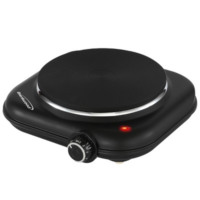 Brentwood 1100w Single Cast Iron Burner Hot Plate Black : Target