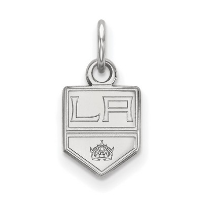 Black Bow Jewelry 14k White Gold Los Angeles Kings NHL Extra Small ...