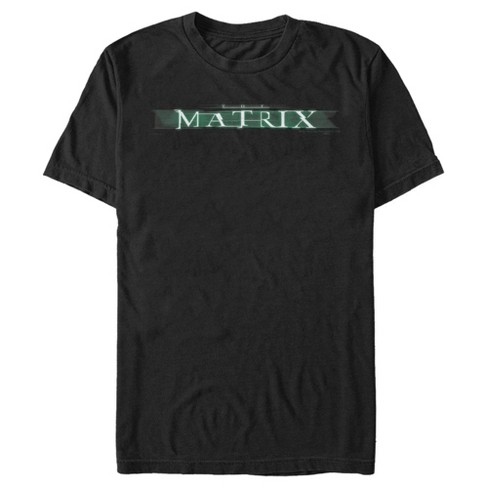 Men's The Matrix Movie Logo T-shirt - Black - Medium : Target