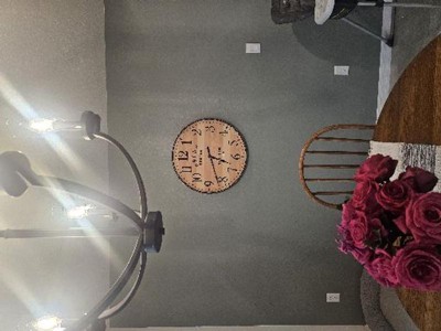 26" Grand Central Station Wall Clock Tan/black - Threshold™: Vintage ...