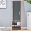 Neutypechic Wood Frame Full Length Mirror, Dressing Mirror, Decorative ...
