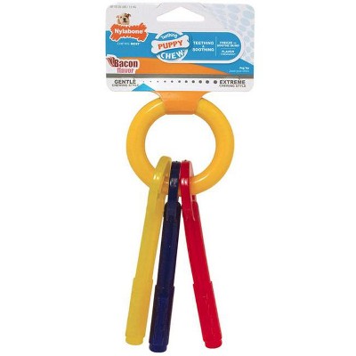 Nylabone Puppy Chew Teething Keys Chew Toy - Small : Target