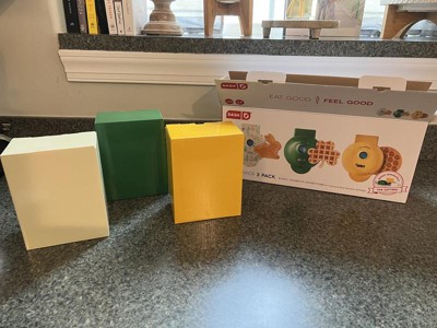 Dash Mini Waffle Maker, Griddle And Heart Waffle Maker - 3-piece Set ...