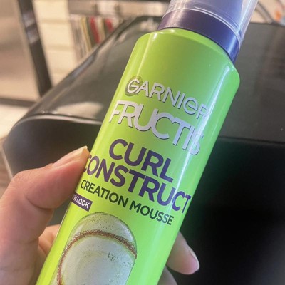 Garnier Fructis Style Curl Construct Creation Hair Mousse - 6.8oz : Target