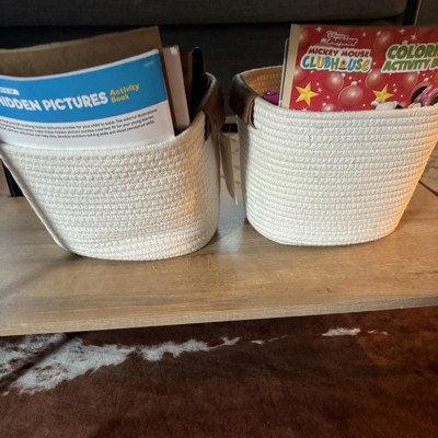 11" Decorative Coiled Rope Basket - Brightroom™ : Target