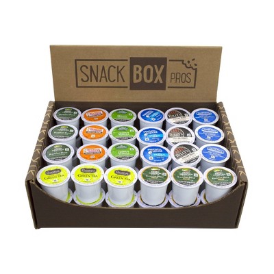Snack Box Pros Favorite Flavors Assortment Box Medium Roast Coffee ...