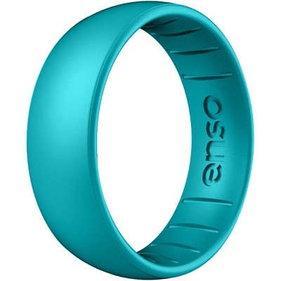 Enso Rings Thin Elements Series Silicone Ring - Peacock Quartz - 10 ...