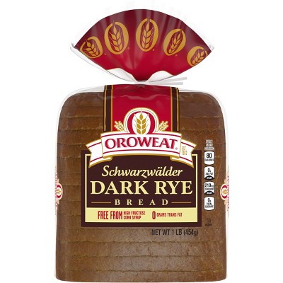 Oroweat Dark Rye Bread - 16oz : Target