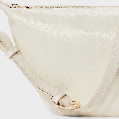 Essential Sling Crossbody Bag - Universal Thread™ Off-White: Detachable ...
