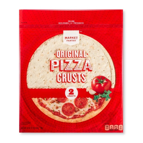 Original Pizza Crusts - 16oz/2ct - Market Pantry™ : Target