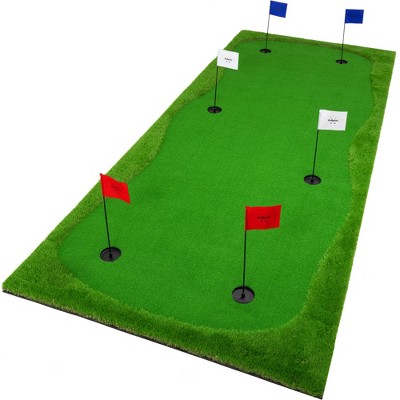 Gosports Pure Putt Golf 9 Ft Putting Green Ramp - Premium Wood Putting ...
