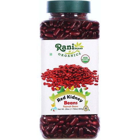 Organic Red Kidney Beans (rajmah Beans) Light - Rani Brand Authentic ...