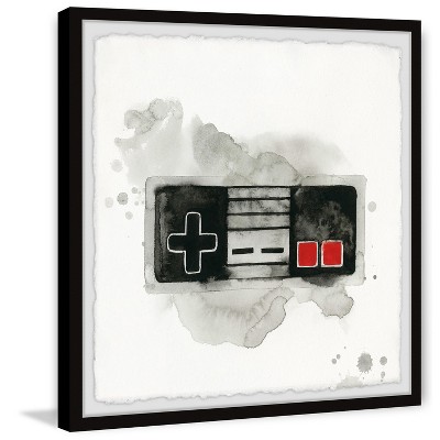 HomeStock 24 in. L x 24 in.W Framed Portrait Digital Art For Wall Art ...