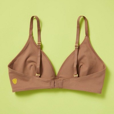 Yellowberry Girls' Triangle Full-coverage Bra With Convertible Straps ...