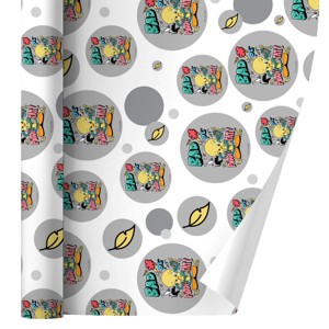 Looney Tunes Sassy Tweety Gift Wrap Wrapping Paper Roll 30" x 72" : Target
