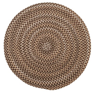 Colonial Mills Charlesgate - Brown 7x7 Round Rug Indoor 75% ...