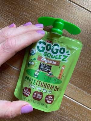 Gogo Squeez Applesauce, Apple Cinnamon - 3.2oz/12ct : Target