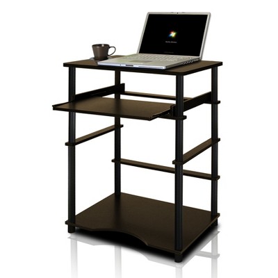 Costway Adjustable Laptop Notebook Desk Table Stand Holder Swivel Home ...