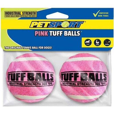 Midlee Mini 1.5" Squeaky Dog Tennis Balls- Pink- Set Of 6 : Target