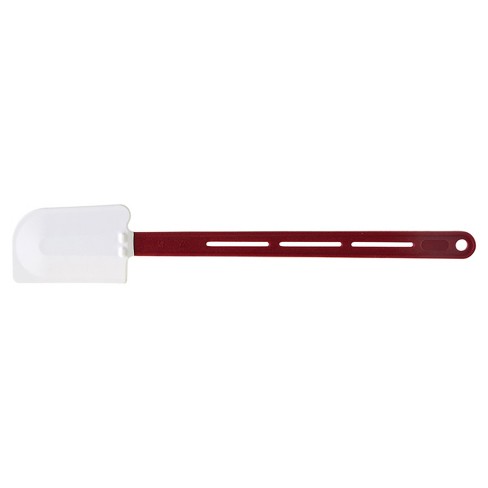 Winco Silicone Scraper, Flat Blade, Heat Resistant, 16" : Target