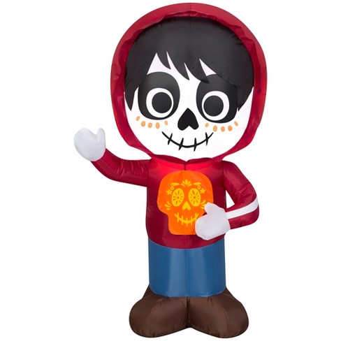 Gemmy Airblown Inflatable Miguel From Coco Waving Disney , 3.5 Ft Tall ...