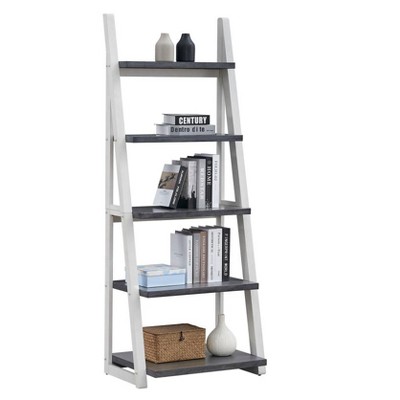 Nicbex 5-tier Shelves File Rack,office Cabinet With Spacious Tier ...