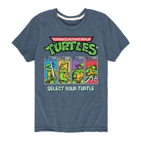 Teenage Mutant Ninja Turtles Select Your Turtle Video Game Short Sleeve ...