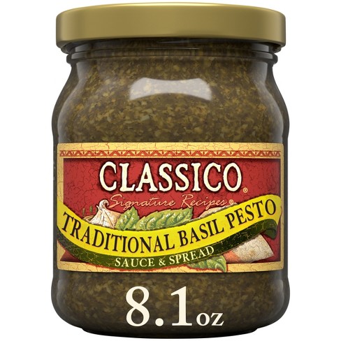 Classico Signature Recipes Traditional Basil Pesto - 8.1oz : Target