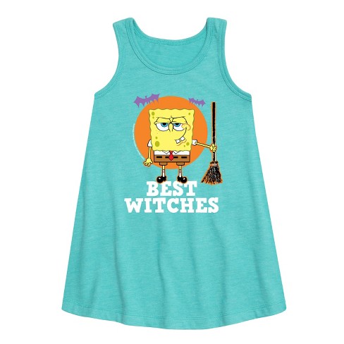 Spongebob Squarepants Best Witches - Turquoise - 3t : Target