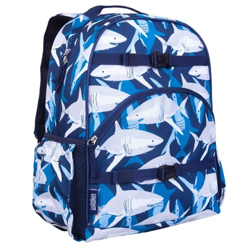 Wildkin Kids Sharks Large Eco Backpack - 18l : Target