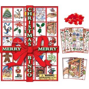 Lucy Hammett Merry Christmas Educational Bingo Game for Kids : Target