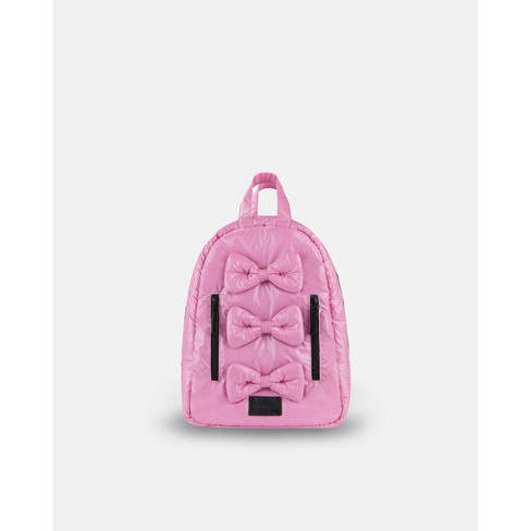 7am Enfant Kids' 12" Bows Puffer Backpack - Blush : Target